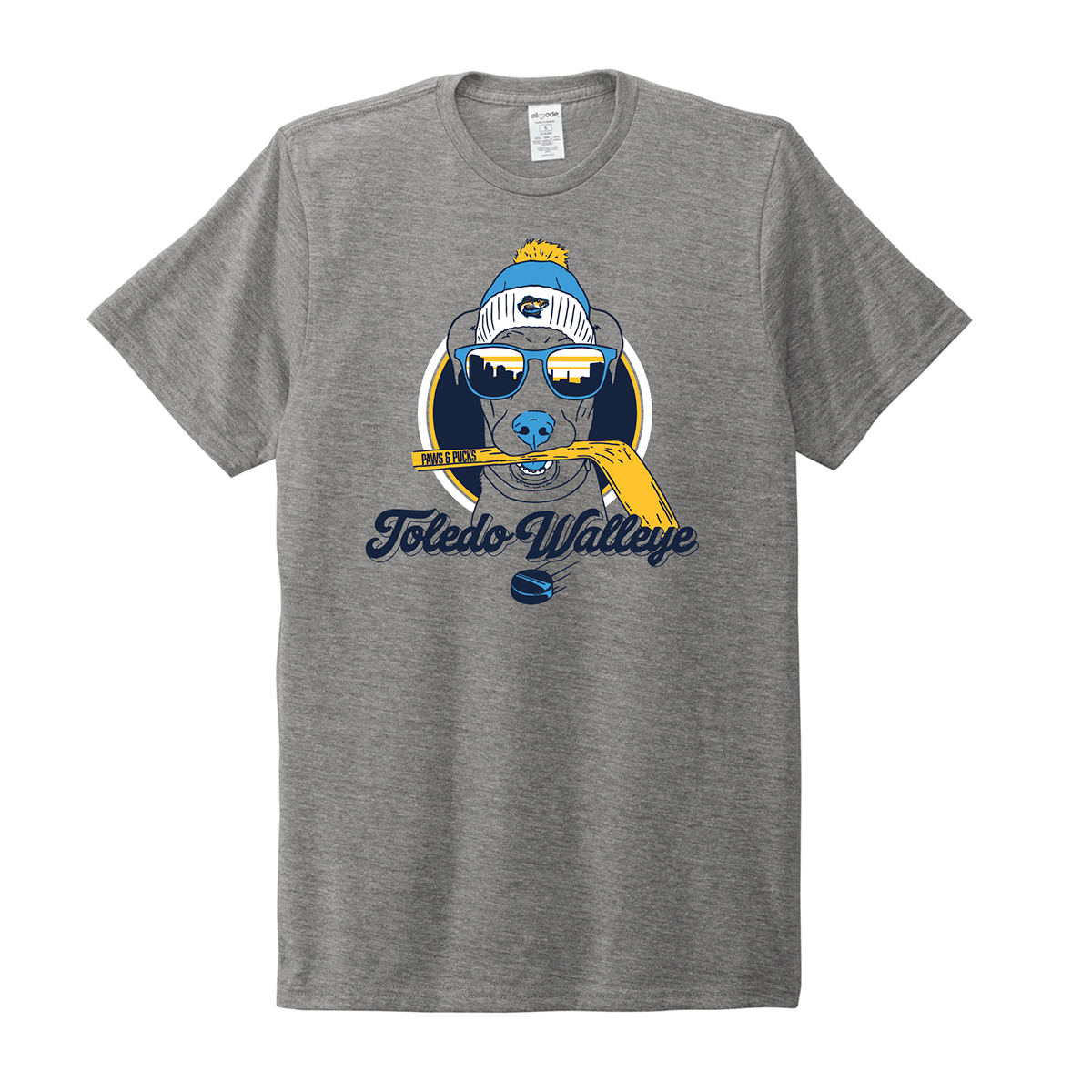 Toledo Walleye Paws & Pucks T – The Swamp Shop