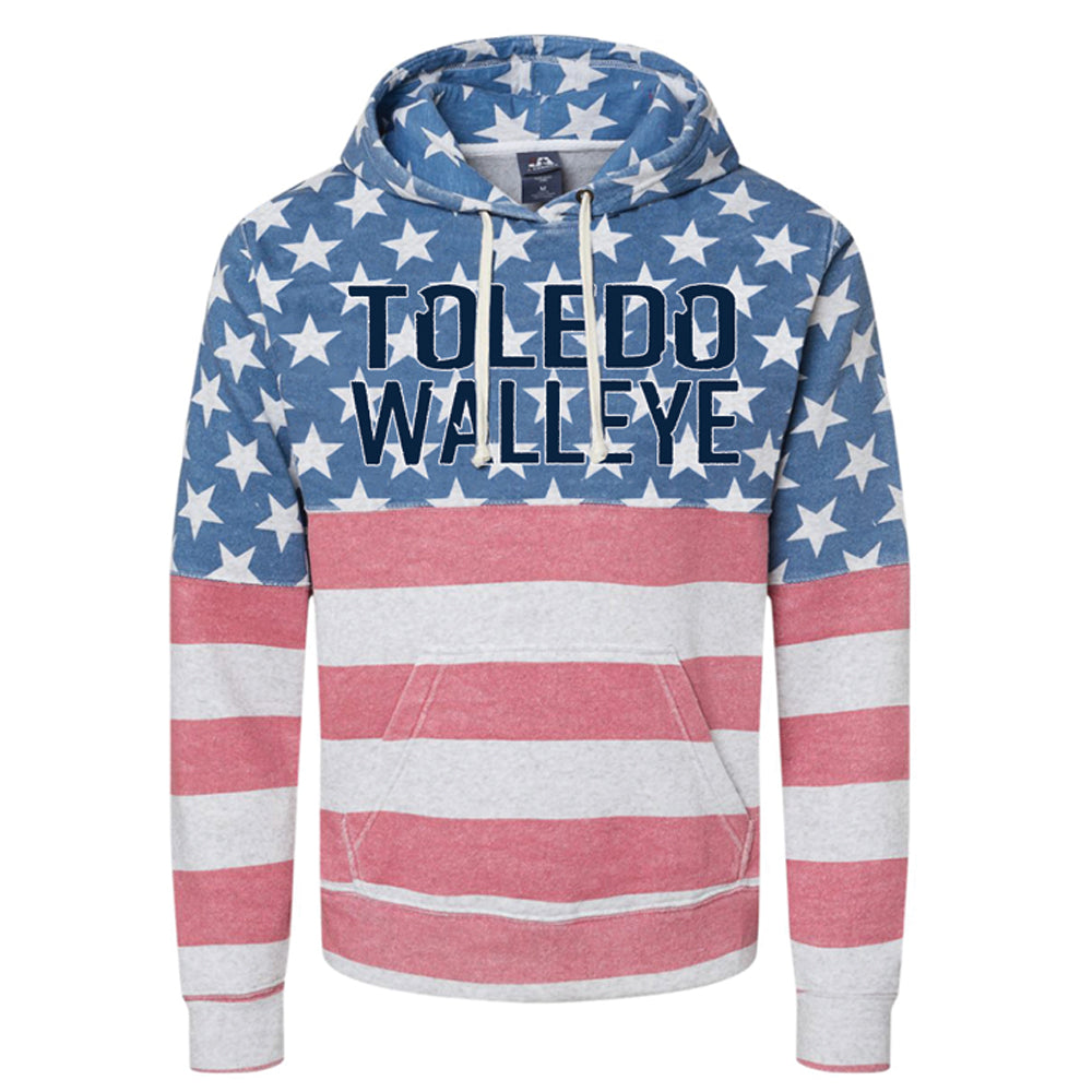 Toledo Walleye Real American Tri-Blend Hoodie – The Swamp Shop