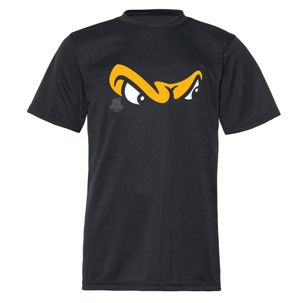 Toledo Mud Hens Black Birdwatcher Youth Performance T – The Swamp Shop